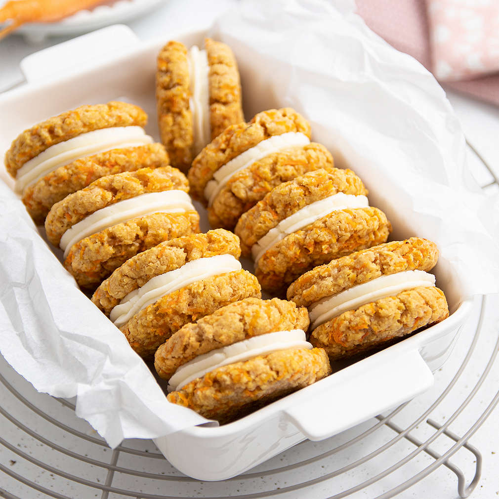 Recept: Sendvič keksići s mrkvom | Kaufland
