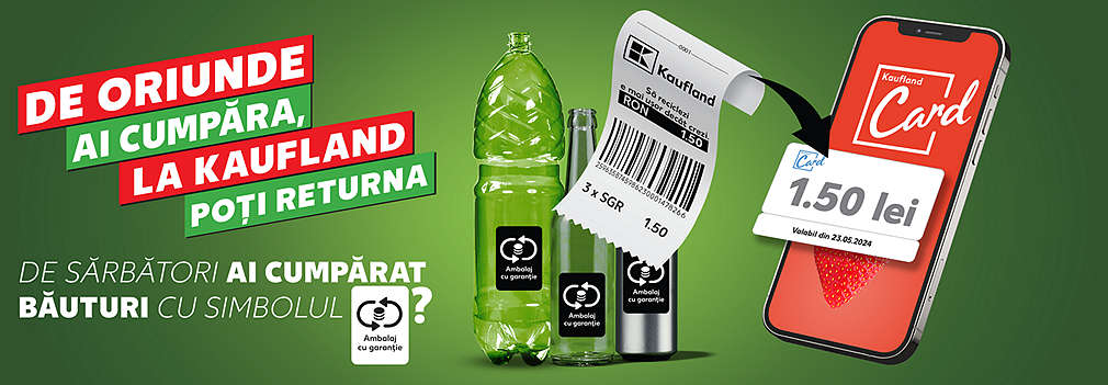 Automate de reciclare, pentru un mediu mai curat | Kaufland