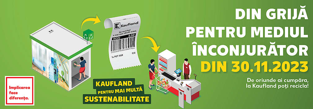 Automate de reciclare, pentru un mediu mai curat | Kaufland