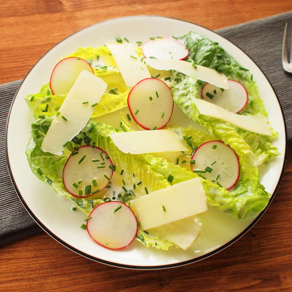 Římský salát s ředkvičkami - Recept | Kaufland