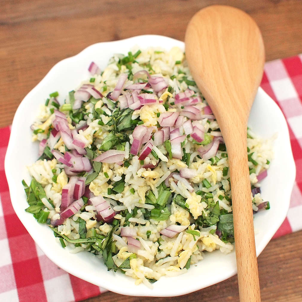 Bylinková rýže s vejci - Recept | Kaufland