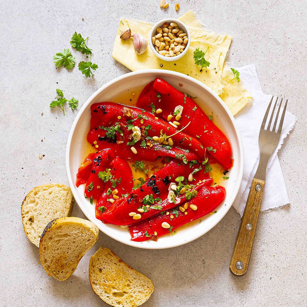 Nakládané grilované papriky - Recept | Kaufland