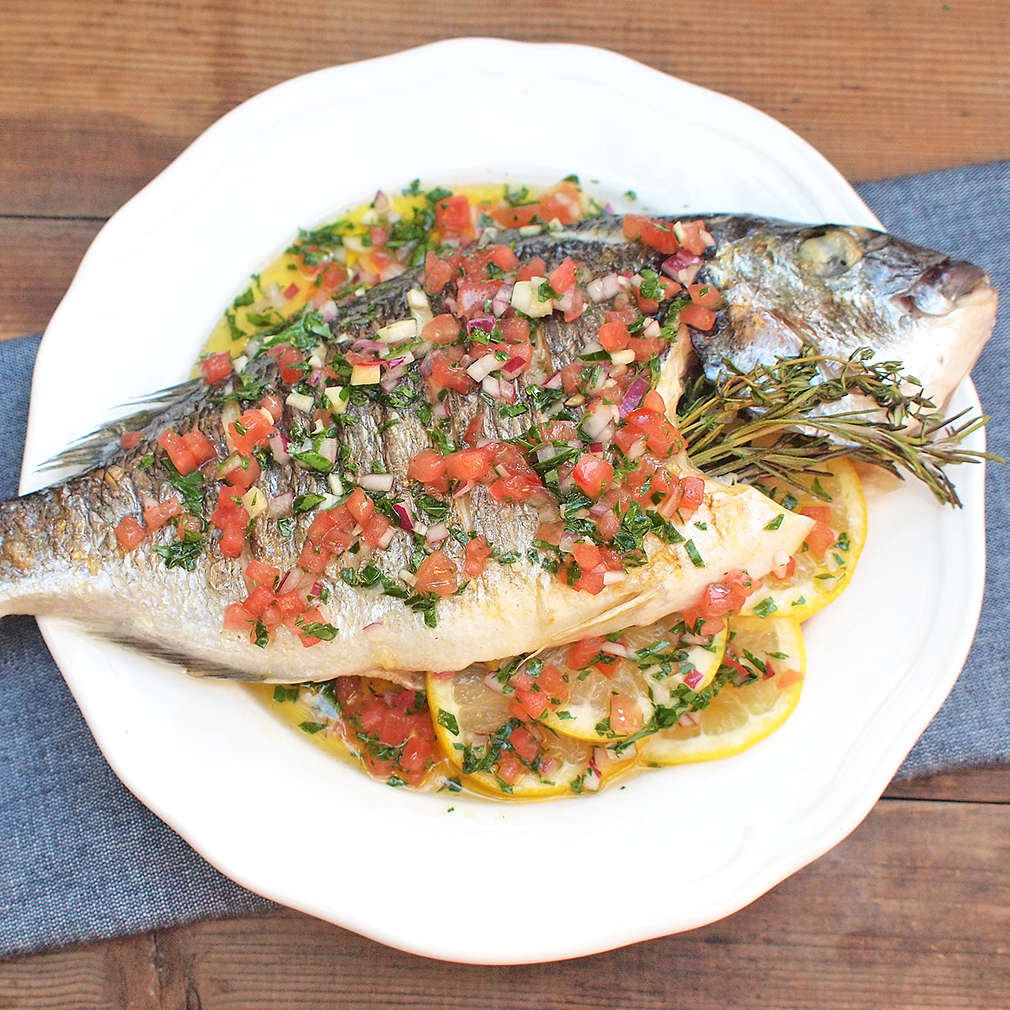 Pražman na grilu se salsou - Recept | Kaufland