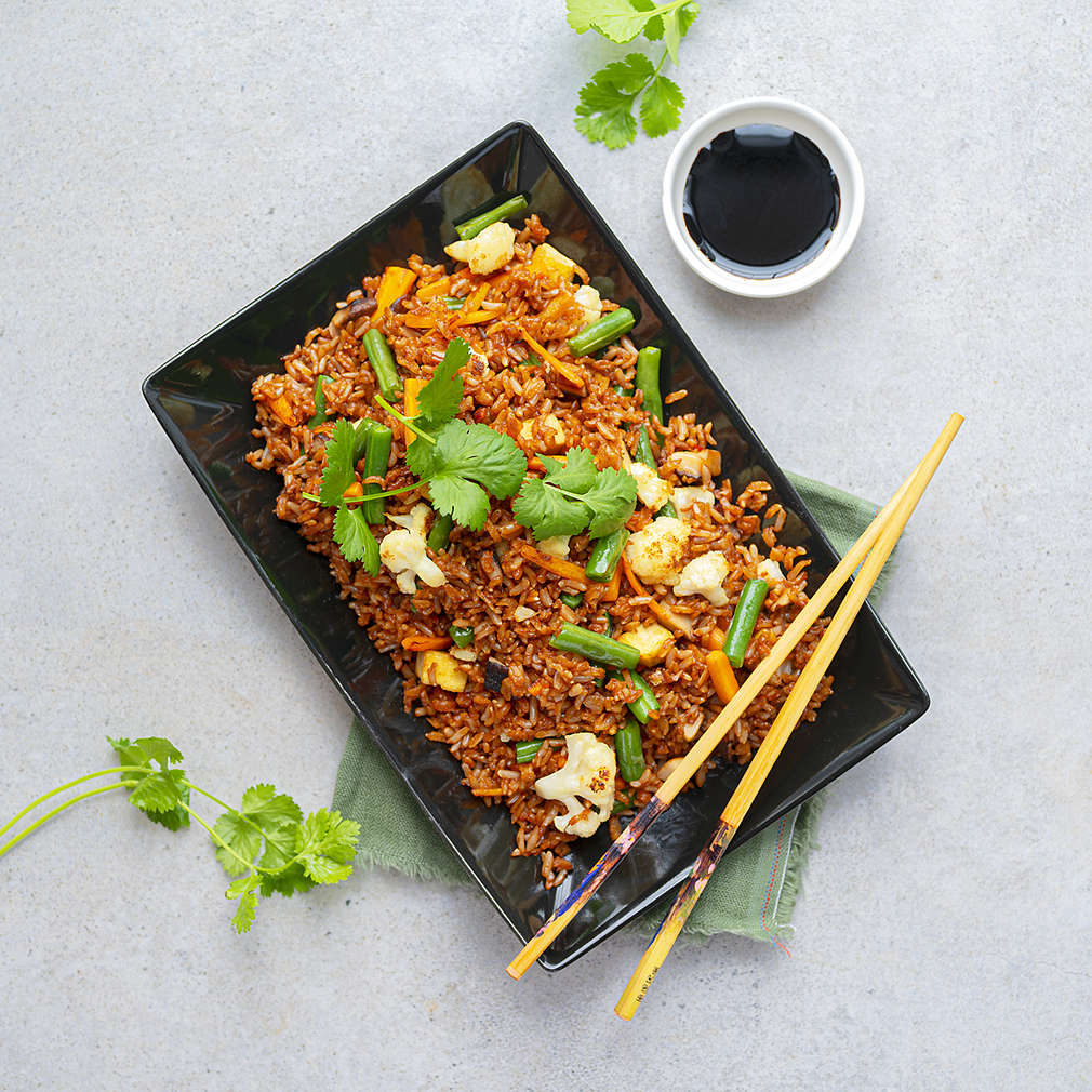 Smažená rýže se zeleninou a vejcem - Recept | Kaufland