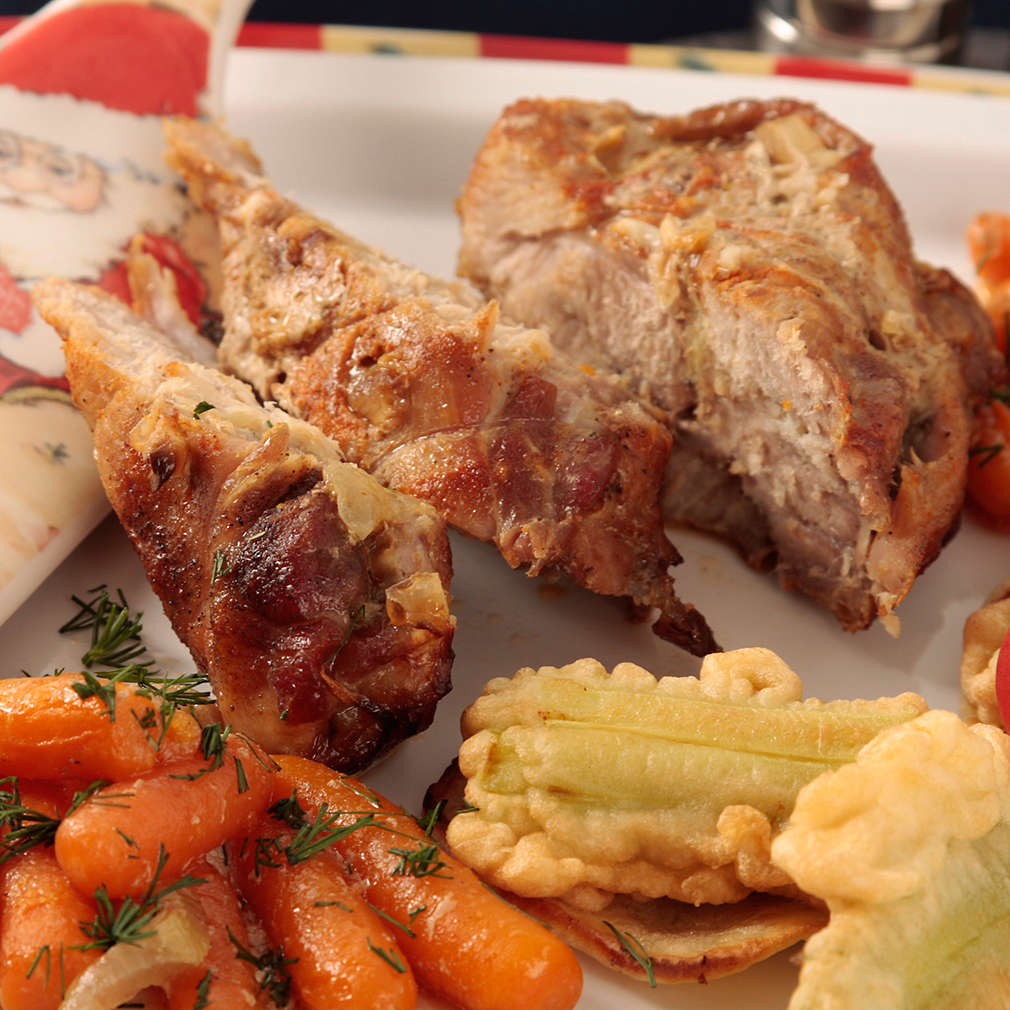 Pulpă de porc cu praz pane: Vezi rețeta | Kaufland