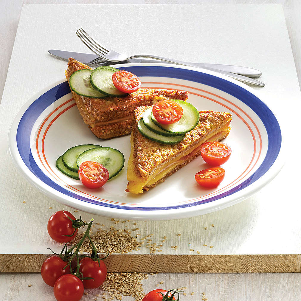 Sendviș cu șuncă, susan și Gouda: Vezi rețeta | Kaufland