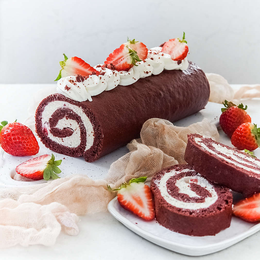 Recept | Red Velvet roláda | Kaufland