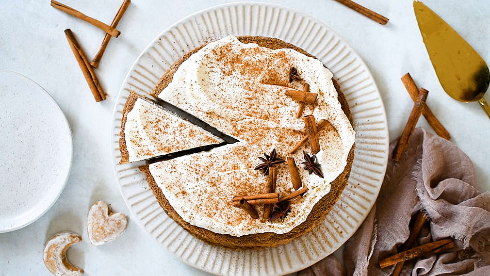Recept | Chai latte cheesecake | Kaufland