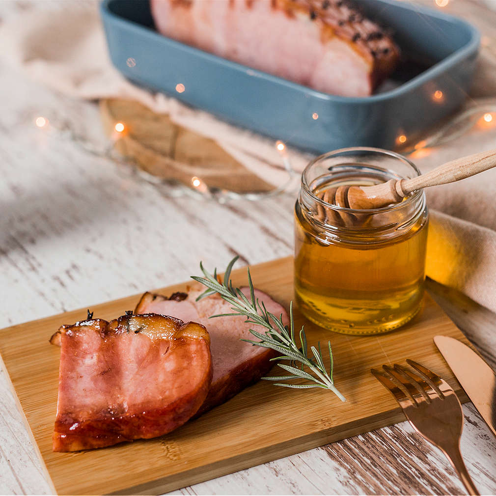 Recept | Vianočná pečená šunka | Kaufland