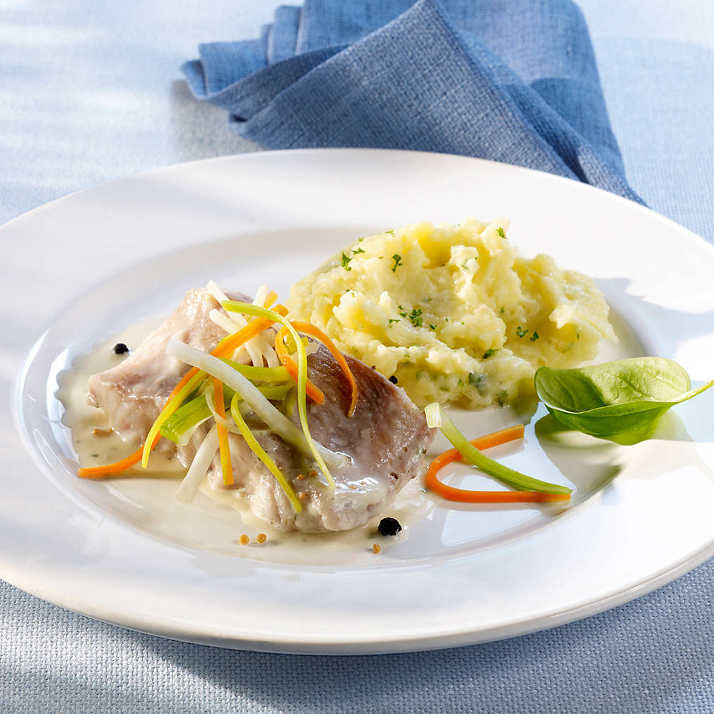 Pochiertes Welsfilet - Rezept | Kaufland