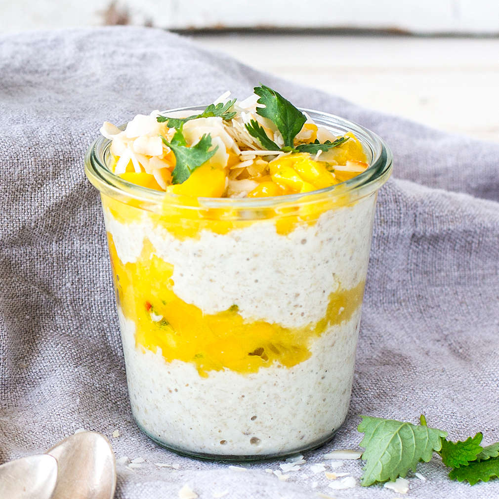 Terci de ovăz cu mango, chili și fulgi de cocos: Vezi rețeta | Kaufland