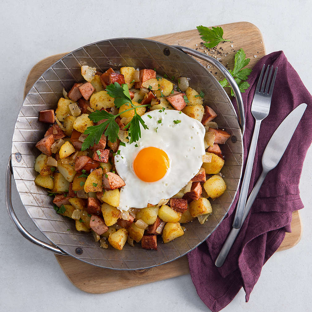 Lyoner-Pfanne - Rezept | Kaufland